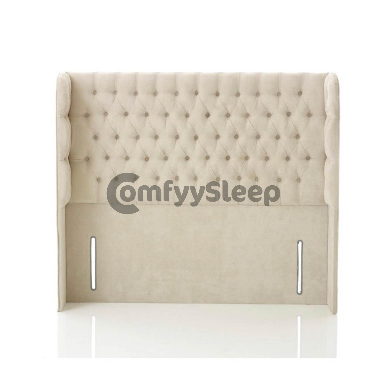 Chesterfield wing headboard - Comfyy Beds & Sofas