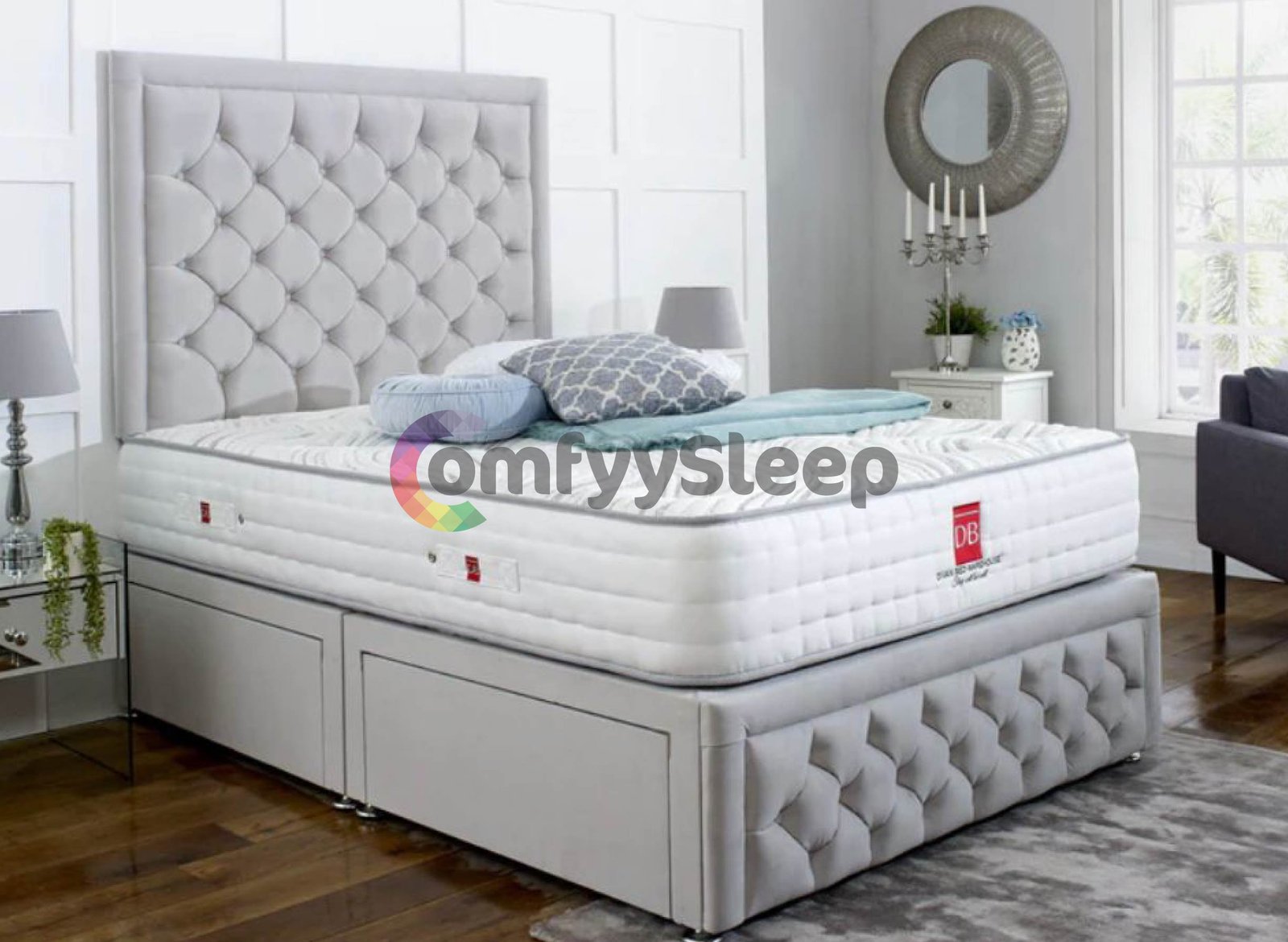 Bliss Divan Bed - Comfyy Beds & Sofas